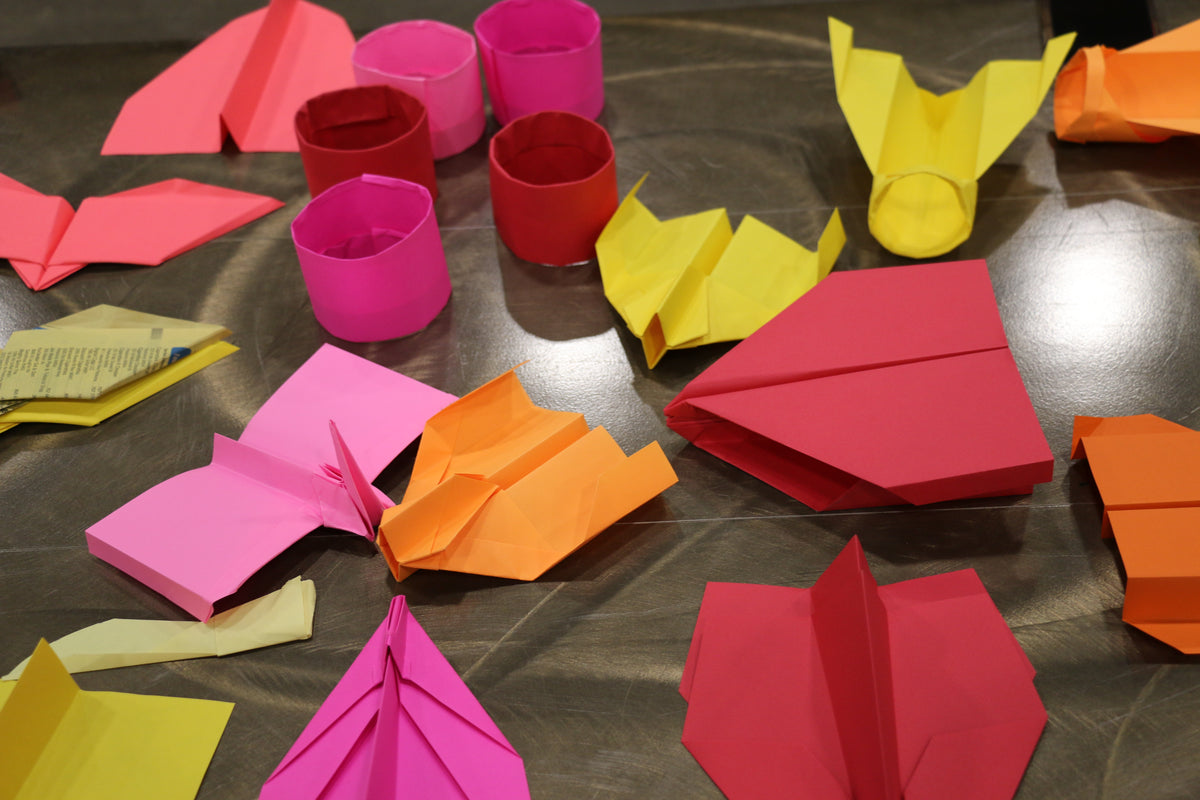 Paper Airplane Guy Visits NEAM! – New England Air Museum