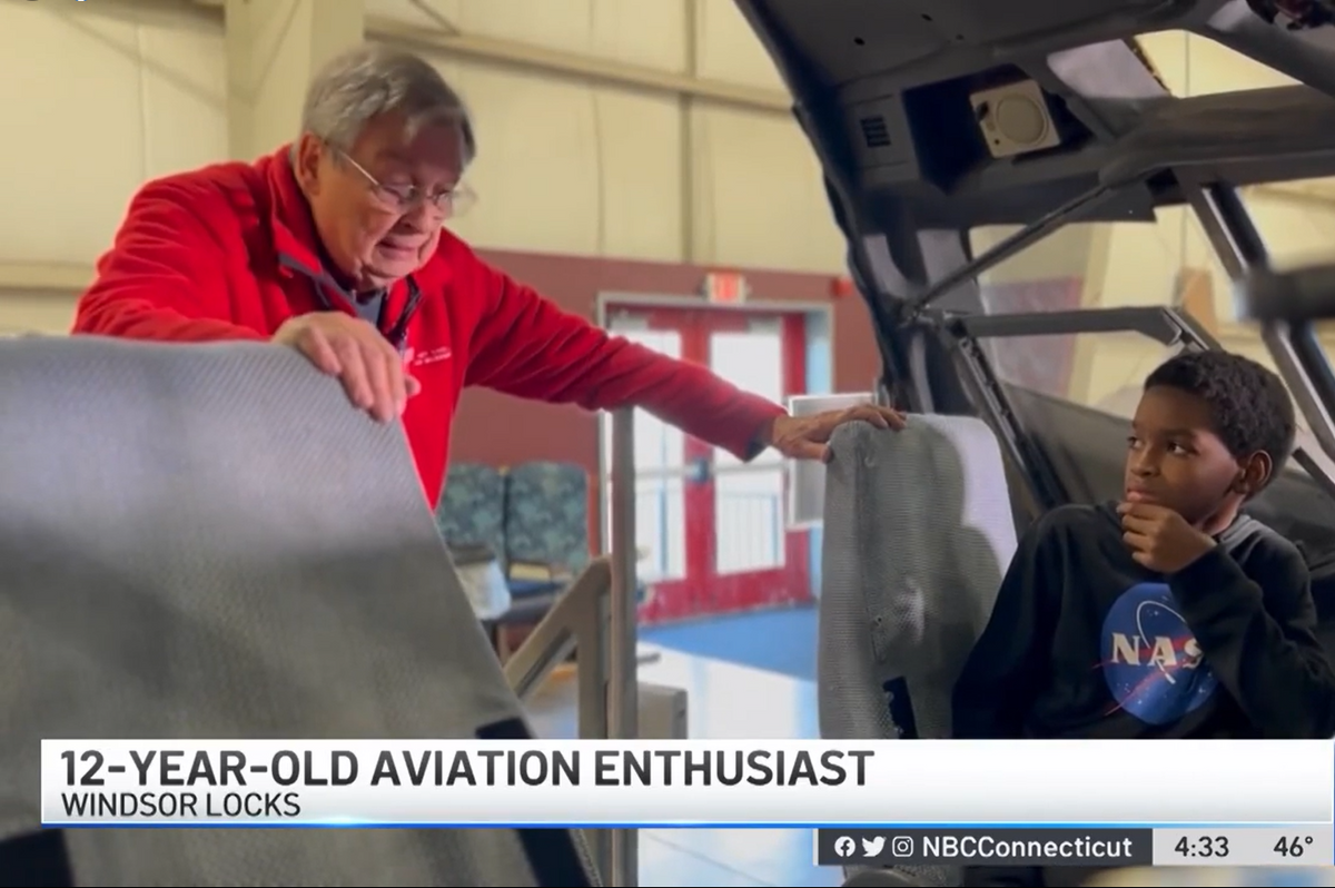CT Live: Feat. Future Pilot Isaiah – New England Air Museum